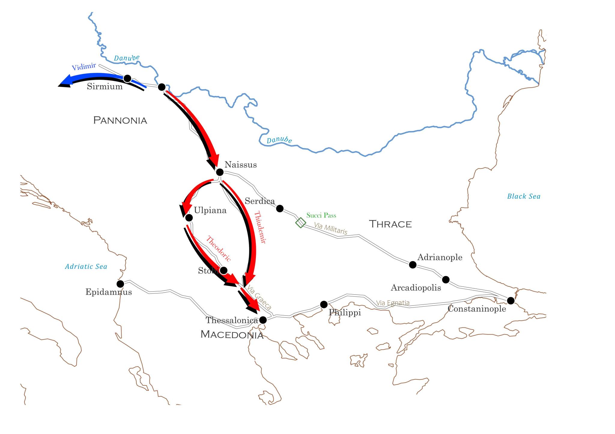 25. A Balkan Bust-Up: Theodoric the Great, Part 1 – The Dark Ages Podcast